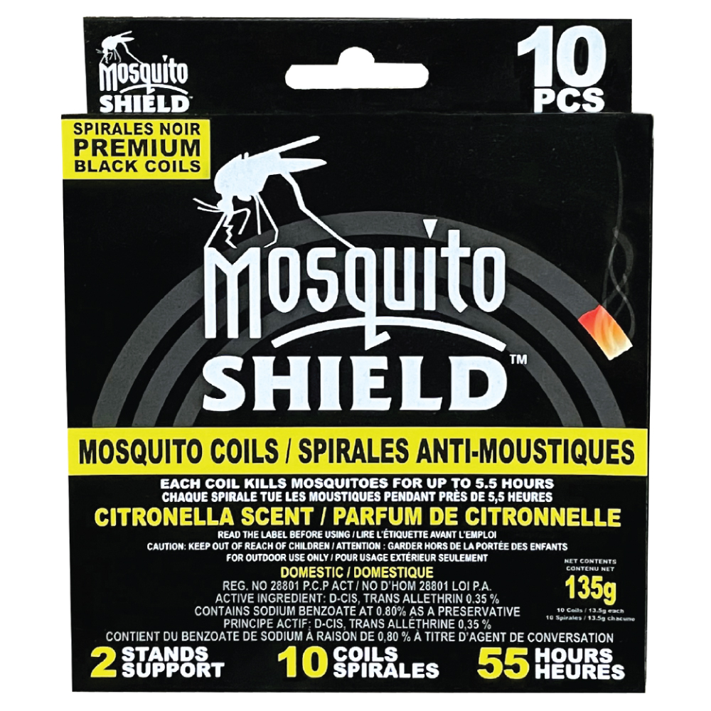 MS0401 – MOSQUITO SHIELD™ MOSQUITO COILS 55 hrs 135g – Kuus Inc.